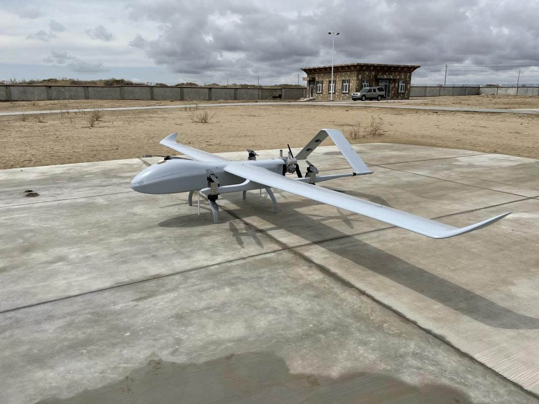 HS101A-VT-6900 巨大 VTOL UAV 荷重 50KG 5 ハウス フライト タイム Vtol 固定翼 UAV